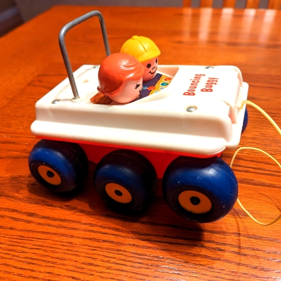 Fisher-Price | Toys | Fisher Price Bouncing Buggy Car String Pull Toy ...